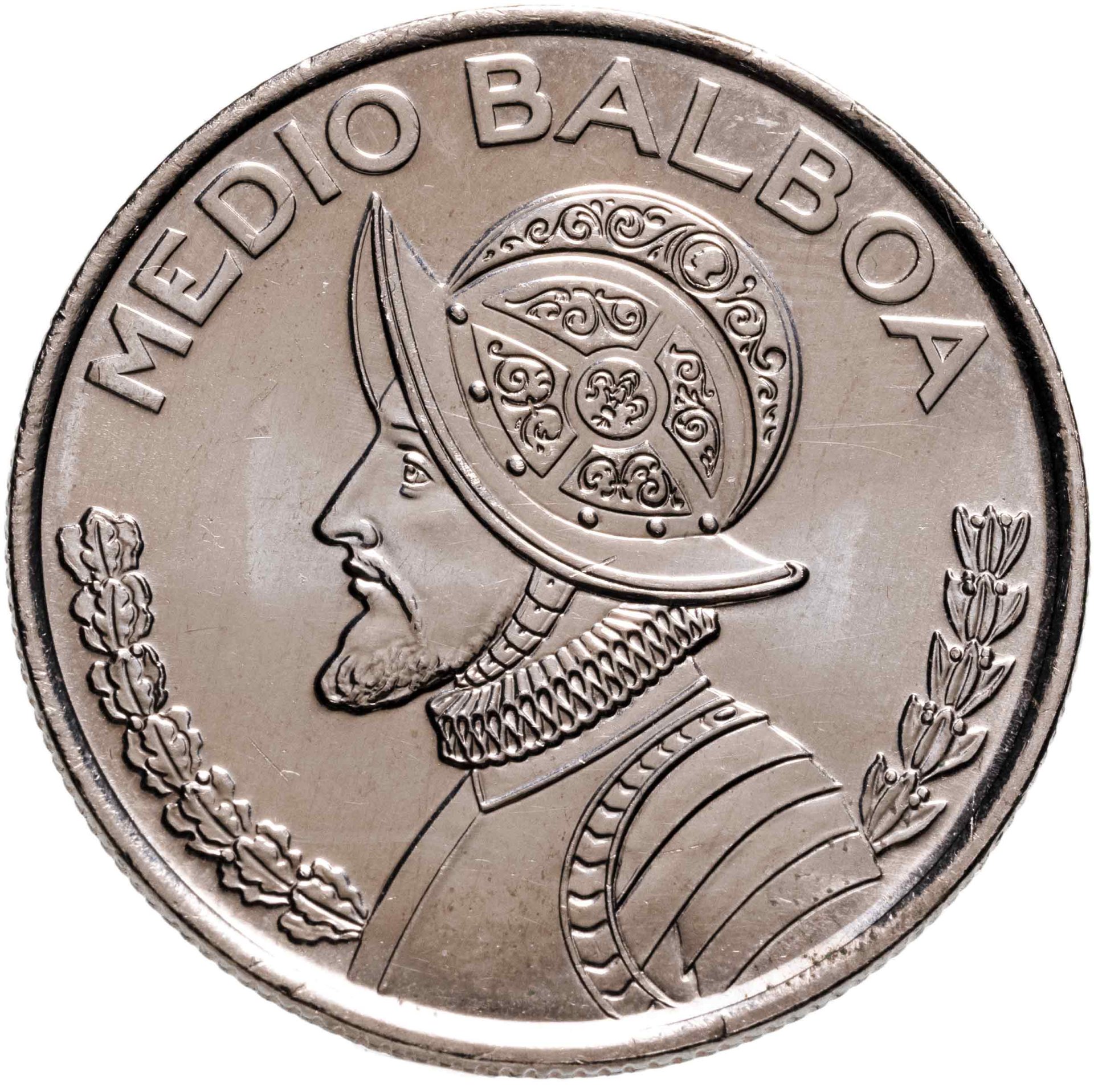 Монета Панама 1/2 бальбоа (medio balboa) 2019 стоимостью 500 руб.