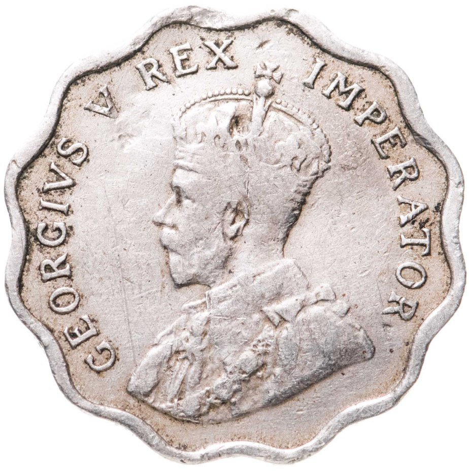 Монета Кипр 1/2 пиастра (piastre) 1934 стоимостью 720 руб.