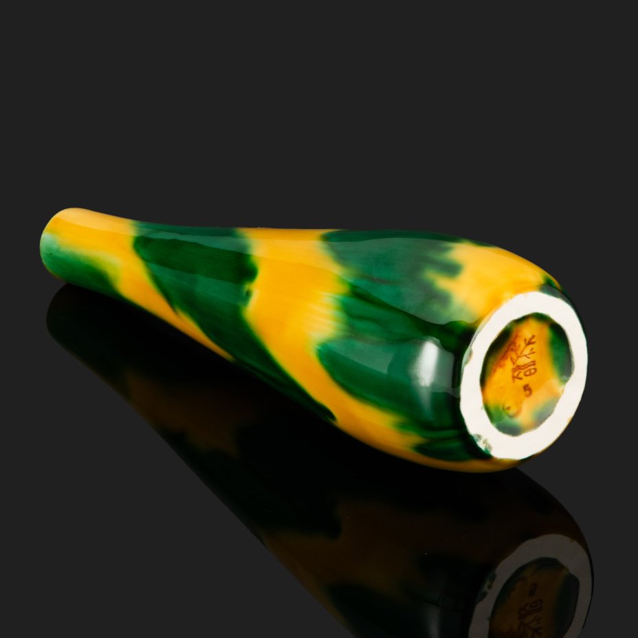 Ваза, Конаковский фаянсовый завод, фаянс, роспись, Российская Федерация ...