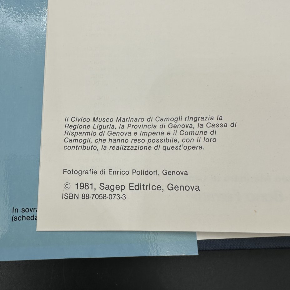 Альбом "Valieri di Camogli" (на итальянском), бумага, печать, Италия ...