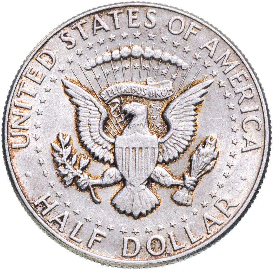 Монета США 50 центов (1/2 доллара, half dollar) 1966 Kennedy Half ...