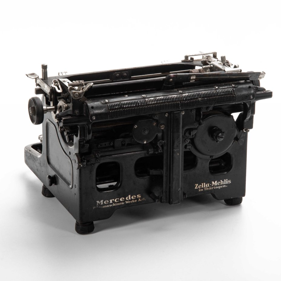 Машинка печатная "Mercedes", металл, пластик, Mercedes-Bureau-Maschinen ...