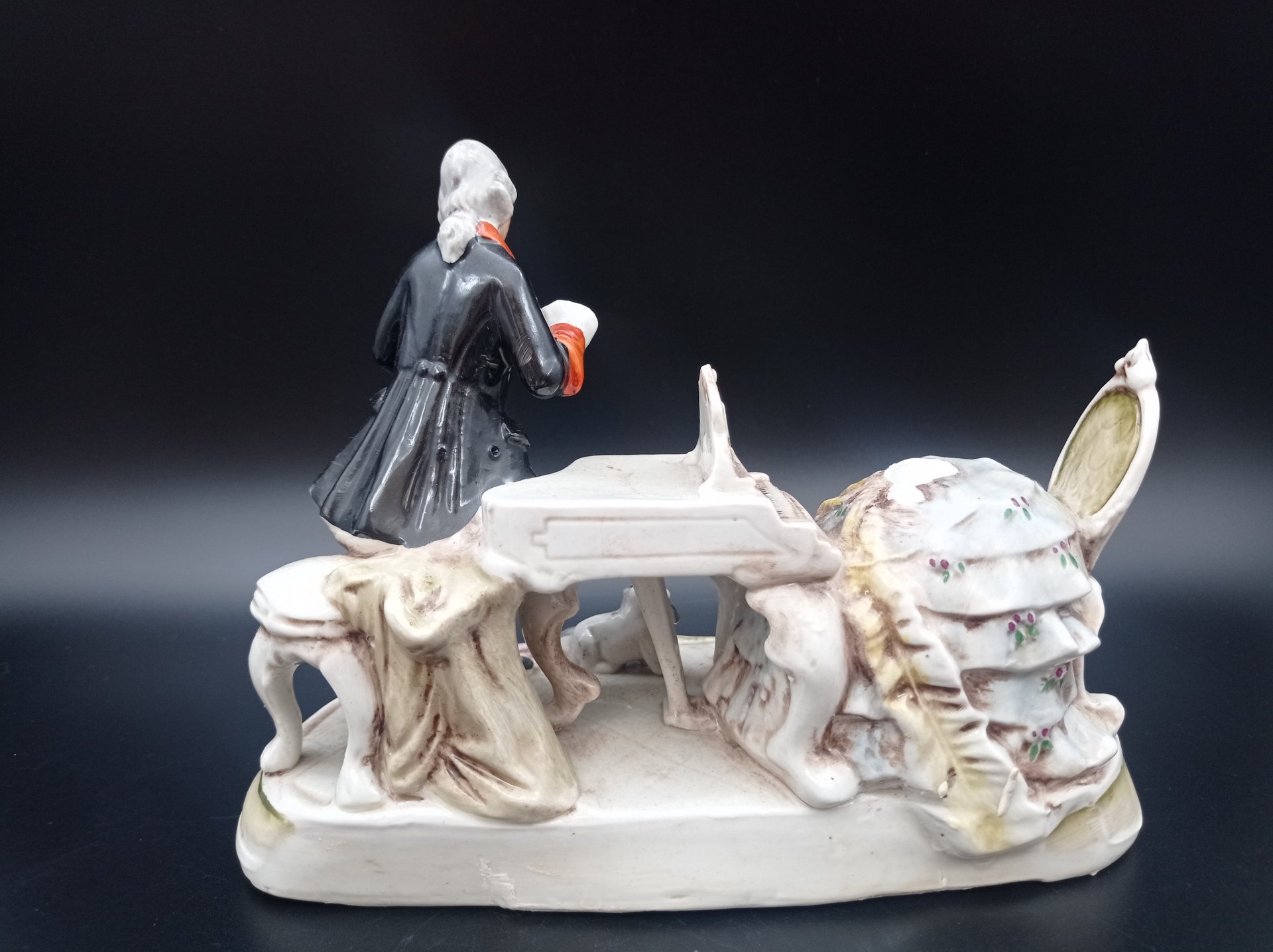 Статуэтка "Музыкальный вечер", фарфор, роспись, Германия, 1950-1980 гг ...