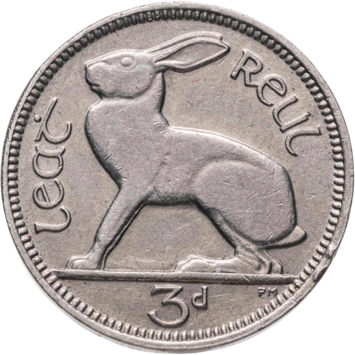 Монета Ирландия 3 пенса (pence) 1934 стоимостью 560 руб.