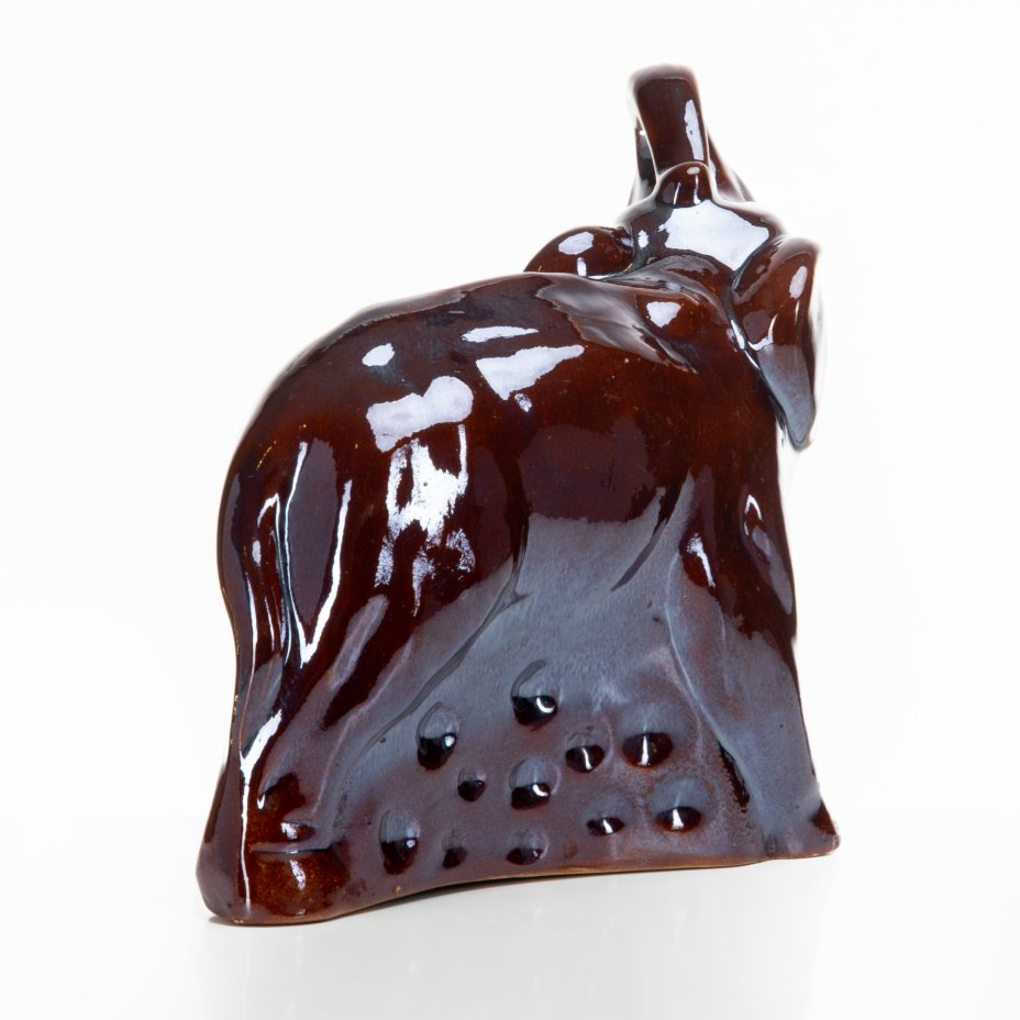 Статуэтка Слон керамика крытье СССР 1970 1990 гг стоимостью 5600 руб