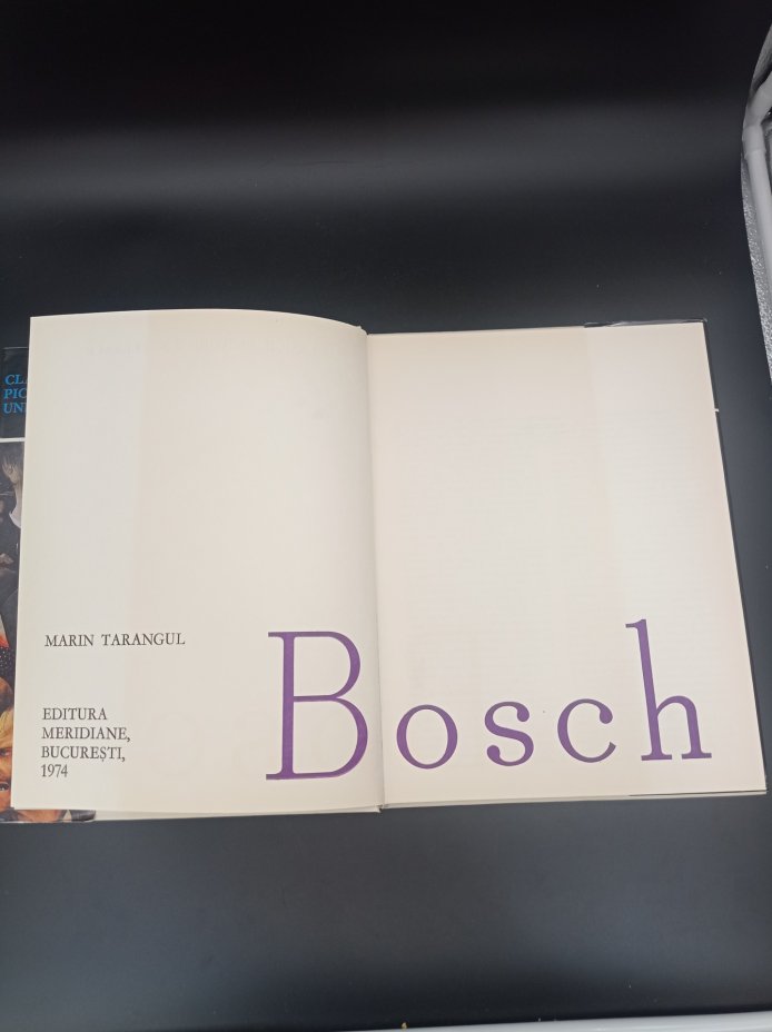 Книга-альбом "Bosch" (Босх), Marin Tarangul, бумага, печать ...