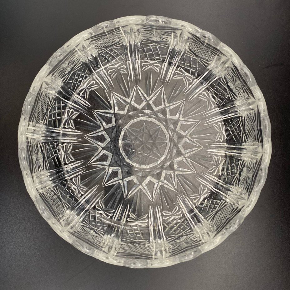 Салатник, хрусталь, СССР, 1980-1990 гг. стоимостью 1462 руб.