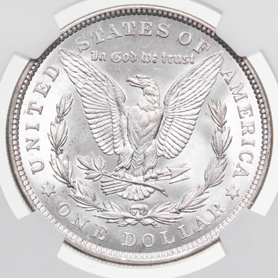 Монета США 1 доллар (dollar) 1921 Morgan Dollar (доллар Моргана) в ...