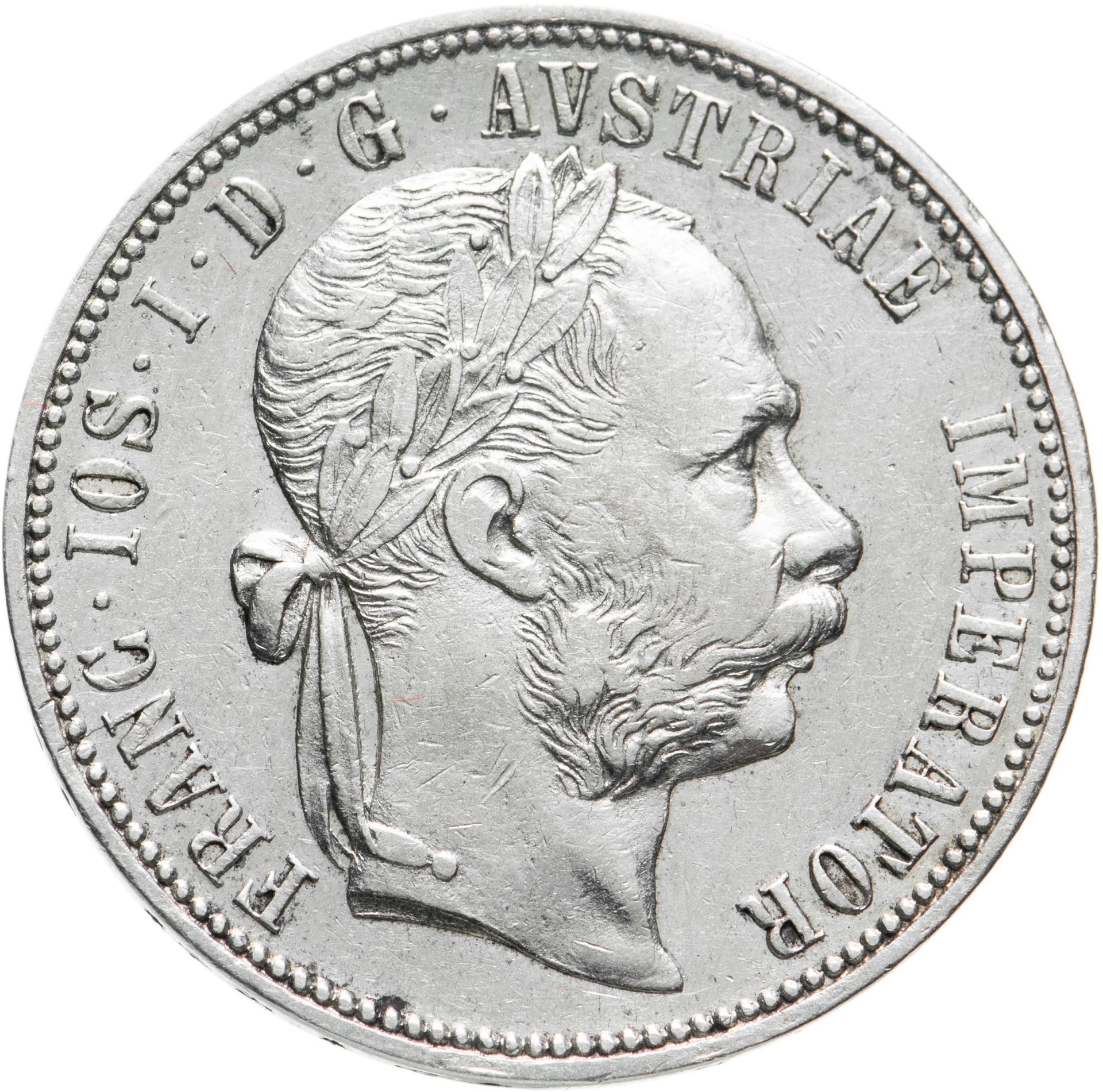 Монета Австрия 1 флорин (florin) 1880 стоимостью 3565 руб.