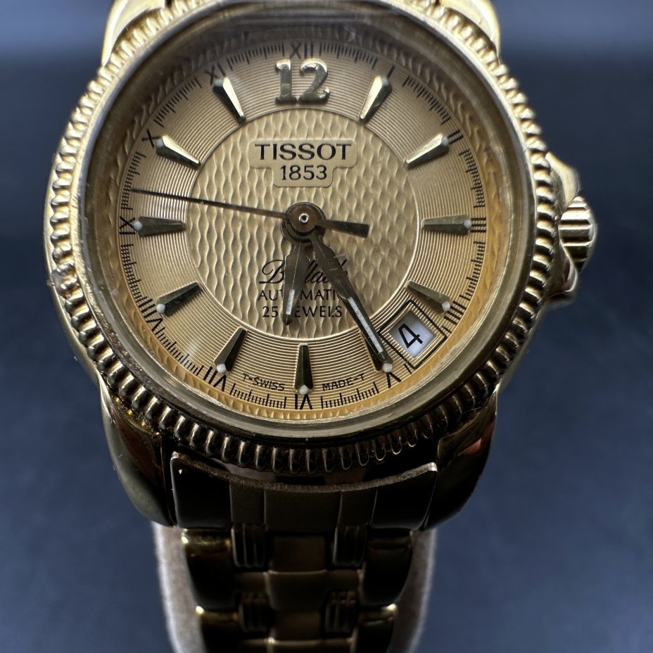 Часы женские "Tissot Ballade 25 jewels", Tissot, металл, золочение ...