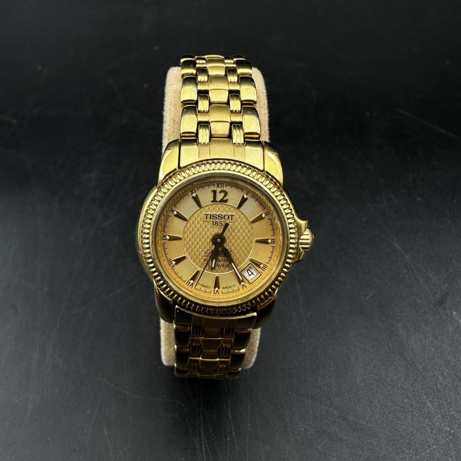 Часы женские "Tissot Ballade 25 jewels", Tissot, металл, золочение ...