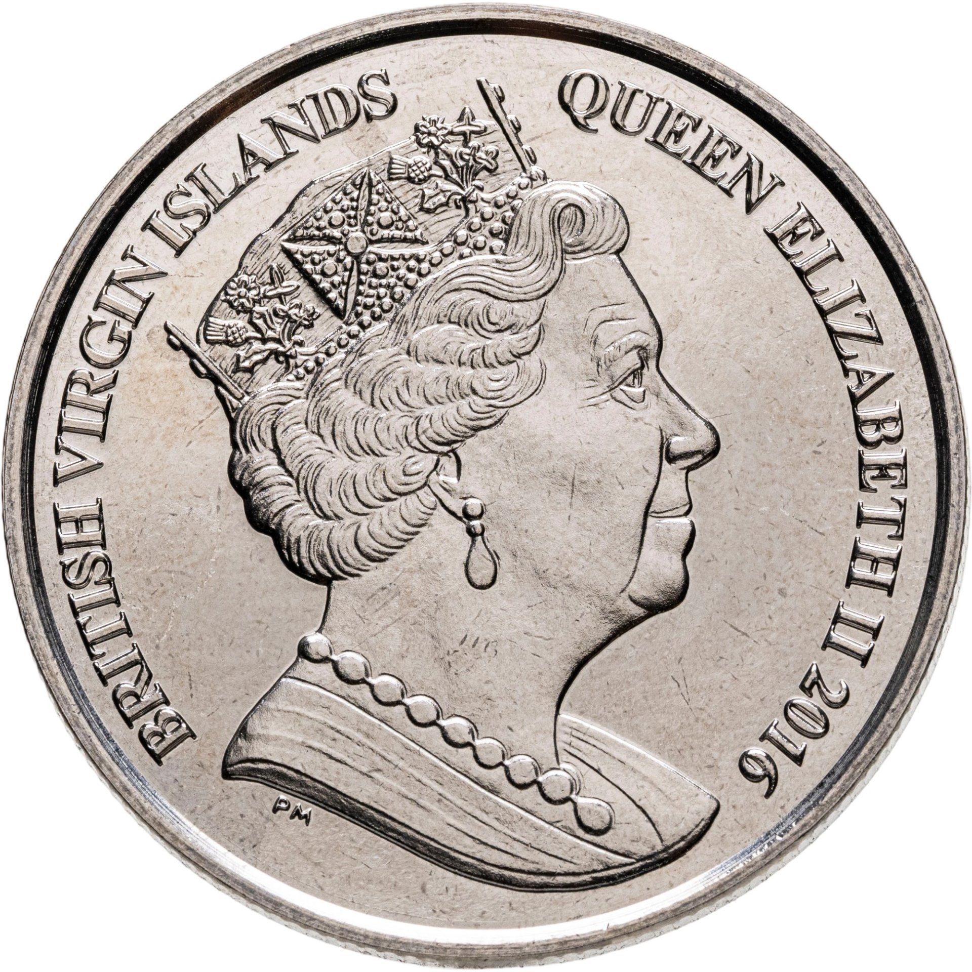 Монета британские Виргинские острова 1 доллар (dollar) 2016 XXXI летние ...