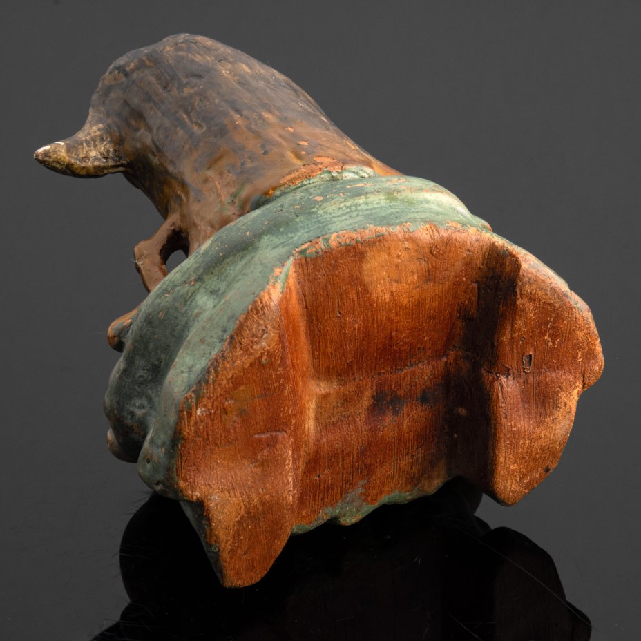 Карандашница "Заяц", керамика, роспись, Россия, 1920-1940 гг ...