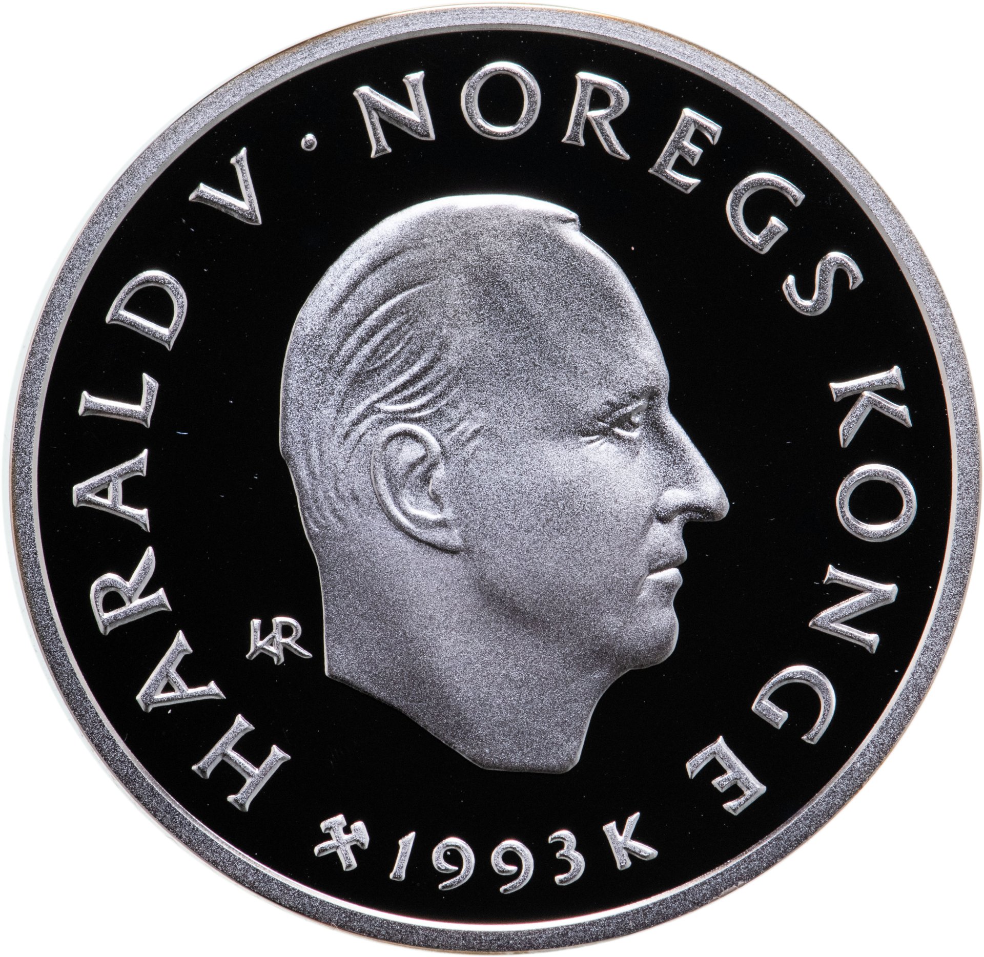 Монета Норвегия 100 крон 1993 XVII Зимние олимпийские игры, Лиллехаммер ...