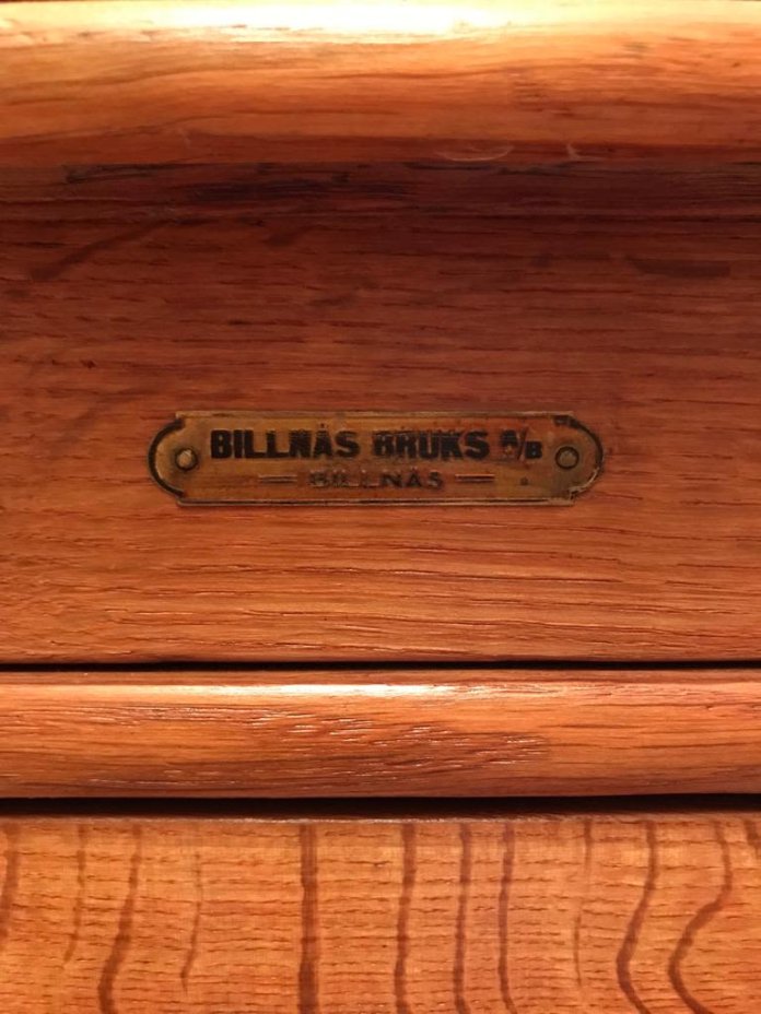 Секретер, дерево, Billnas Bruks A/B, Финляндия, 1900-1930 гг ...